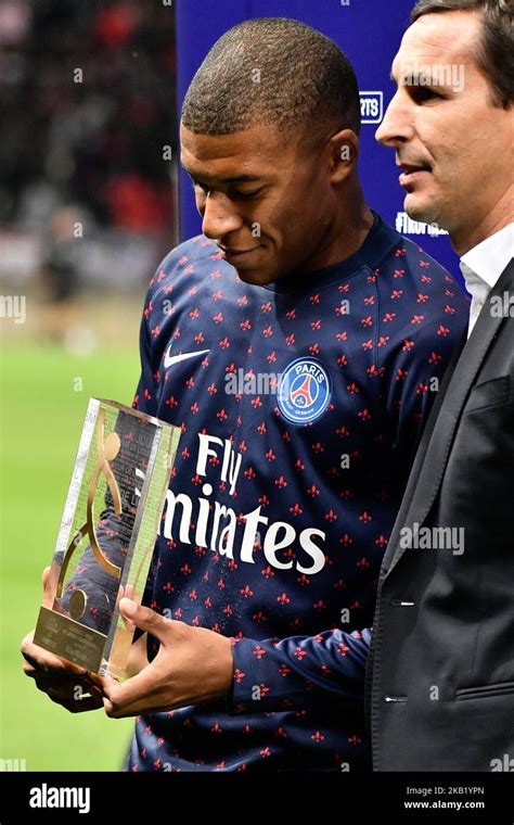 Killian Mbappe During The French Ligue 1 Match Between Paris Saint