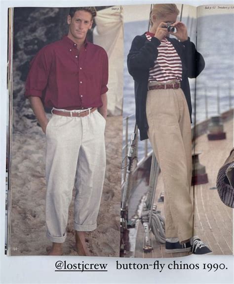 1980s Preppy Style 80s Preppy Outfits Men Nautical Prep Striped Knit
