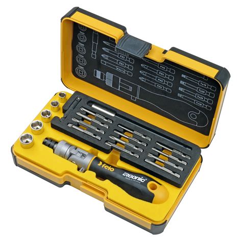 Felo 06072006 ERGONIC K Smart Reversible Blade Screwdriver 20 Piece Set ...