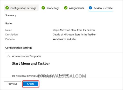 Unpin Microsoft Store From The Taskbar Using Intune Policy