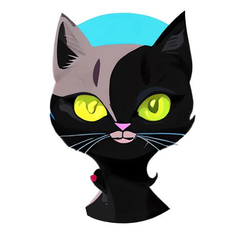Black Cat 8k Graphic · Creative Fabrica