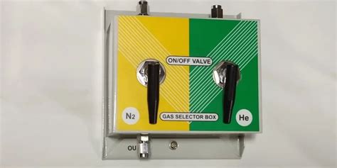 Gas Selector Box For Industrial At ₹ 3150piece In Mumbai Id 24249848762