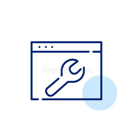 Web Customization Icon Settings And Customization It Symbolizes Fine Tuning Your Online World