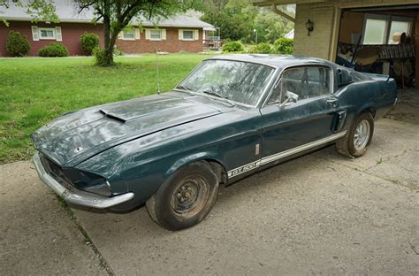 All Original 1967 Mustang Shelby Gt500 Gets Out After 30 Years Has
