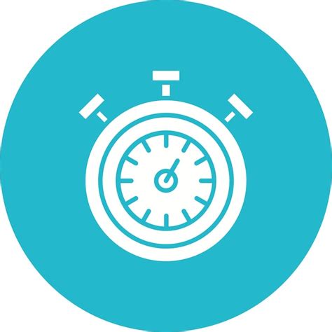 Premium Vector Chronometer Icon Vector Image Can Be Used For Athletics
