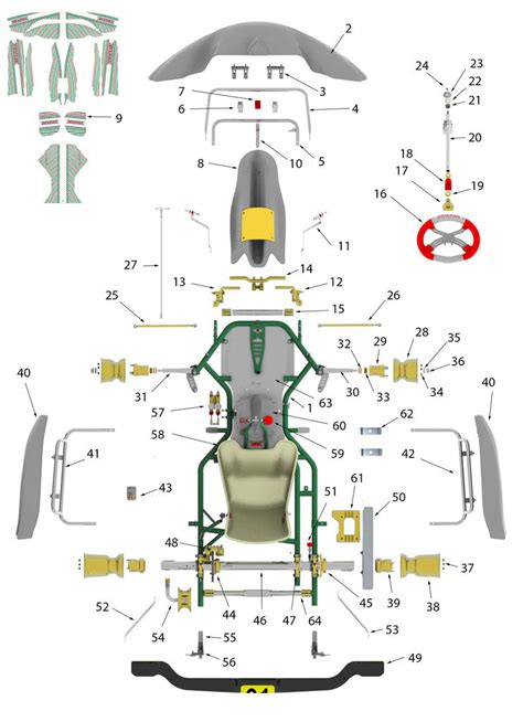Otk Parts Diagram Kkc Kart Components