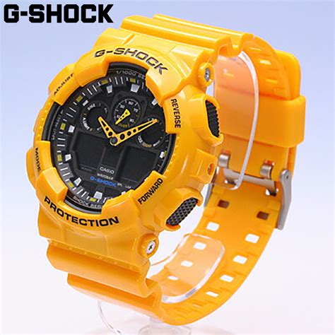 【楽天市場】CASIO カシオ G-SHOCK ジーショックGA-100A-9 腕時計 時計 メンズ アナデジ アナログ デジタル 樹脂 ...