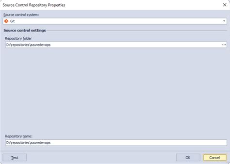 Link A Sql Server Database To A Git Repository In Azure Devops