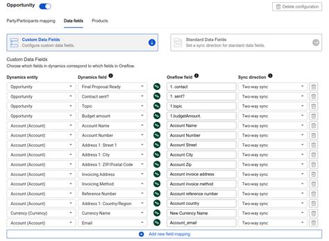 Set Up And Use Custom Data Fields Oneflow Help Center