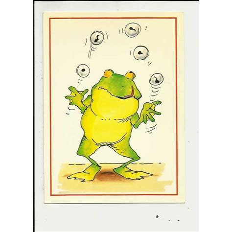 Frog Spawn Juggle Silvey Jex Athena Postcard 650049 On Ebid United Kingdom 167952956