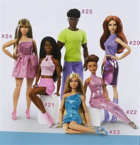 Barbie Looks Wave 4 Complete R Barbie