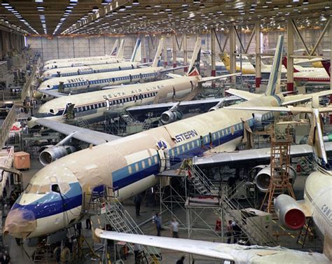 Eastern Air Lines Dc 8 In The Paintshopproduction Line I Flickr