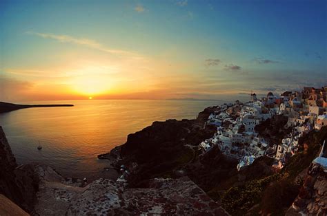 希臘 Santorini聖托裡尼島 Sunset 美景夜景 Photo Sharing Network