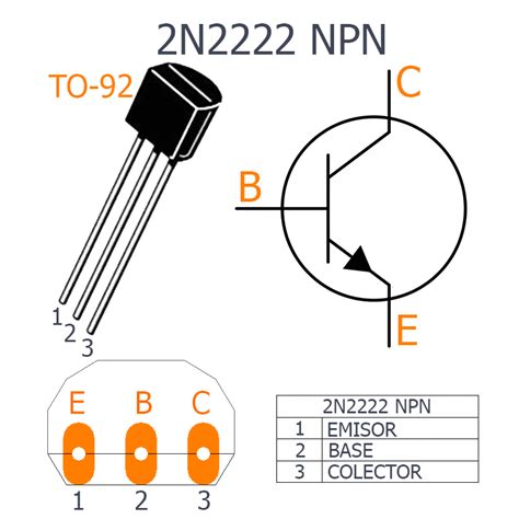 Kit 10 Transistor 2n2222 2n2222 Transistores Robot Electronica