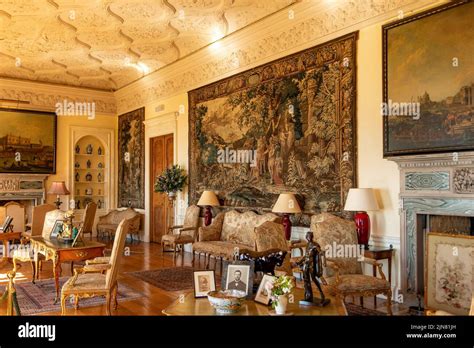 The Drawing Room Dunrobin Castle Golspie Highland Scotland Stock