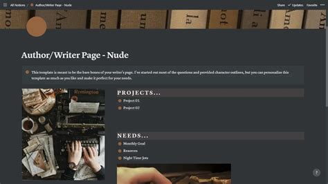 Notion Writing Templates Prntbl Concejomunicipaldechinu Gov Co