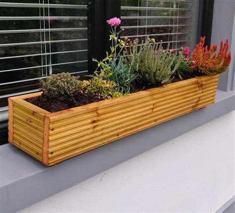 Shop Stylish Wooden Planters Window Boxes Mourne Wood Collection Mourne Wood Ltd