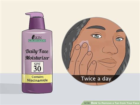 3 Easy Ways To Remove A Tan From Your Face WikiHow