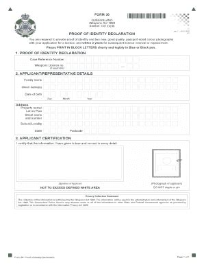Form Proof Of Id Dec Pdf Pistol Shooting Queensland Fill And Sign Printable Template Online