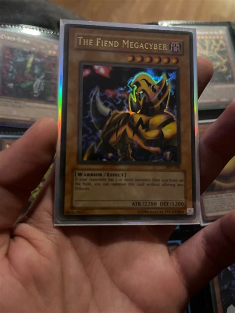 Yugioh The Fiend Megacyber Psv 100 1st Edition Ultra Rare Pharaohs