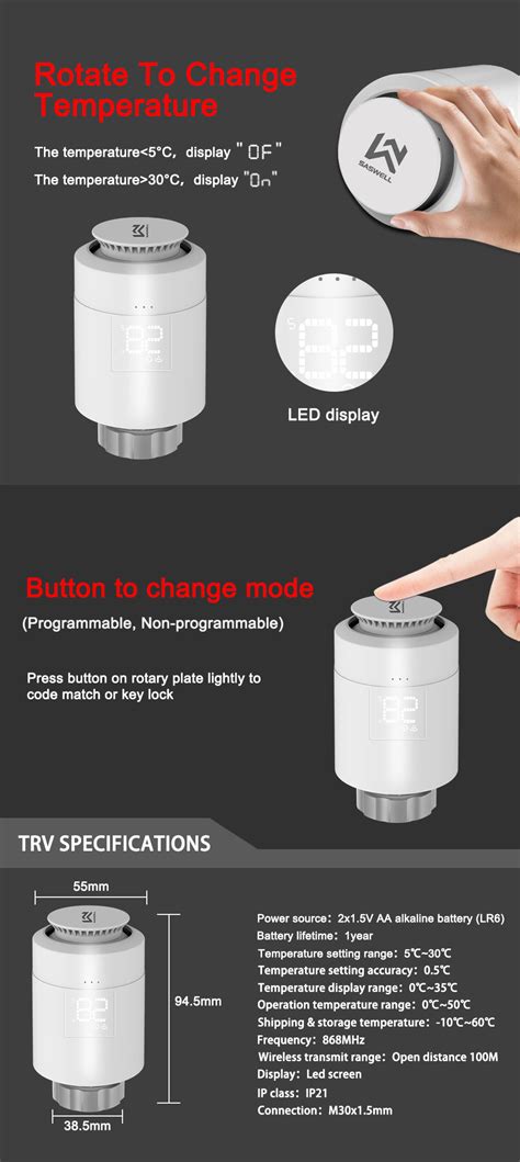 Etrv Smart Radiator Thermostat Alexa Etrv Thermostatic Radiator Valves