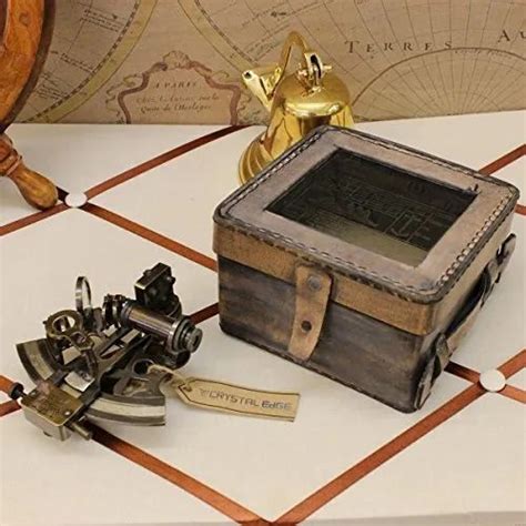 Brass Nautical Sextant Brass Kalvin 1917 Antique At Best Price In Roorkee