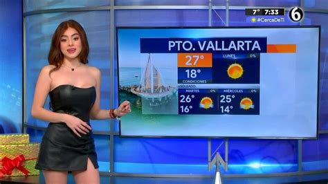 Pronóstico Del Tiempo Para Guadalajara Con Scarlett Salazar 12 De