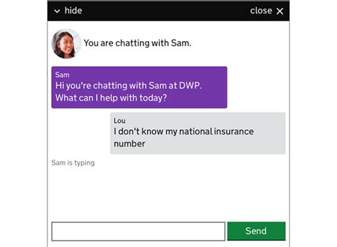 how users feel about webchat government digital service
