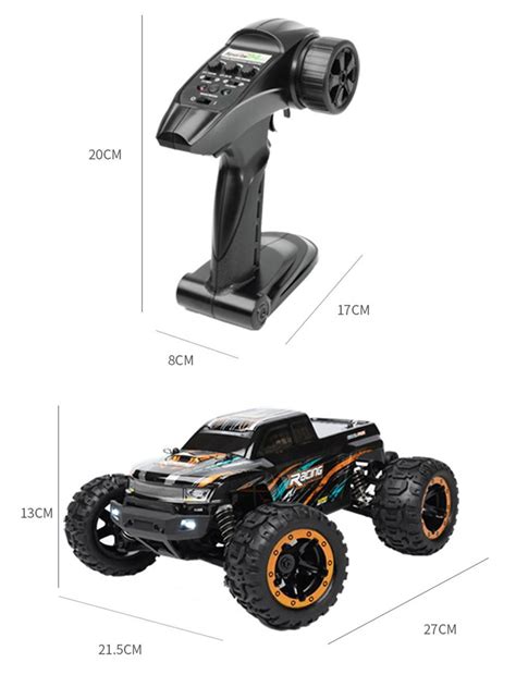 HAIBOXING Brushless Off Road Monster Truck RC Car Black