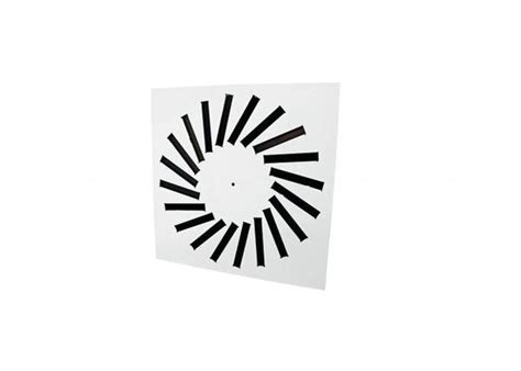 Air Freshener Swirl Diffuser Tegular Swirl Diffuser For Modular Ceiling