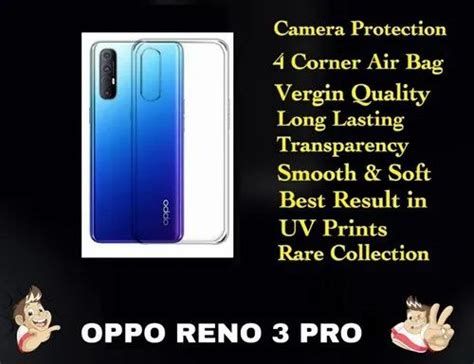 Silicon Oppo Reno Pro Transparent Mobile Back Cover At Rs In Jaipur