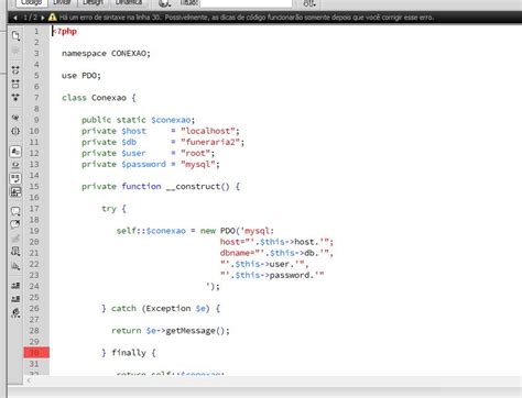 Php Erro No Finally Com Try Cath Stack Overflow Em Português