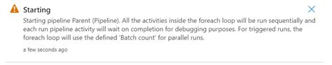 Parallel Foreach Iteration For Execute Pipeline Activity Microsoft Qanda
