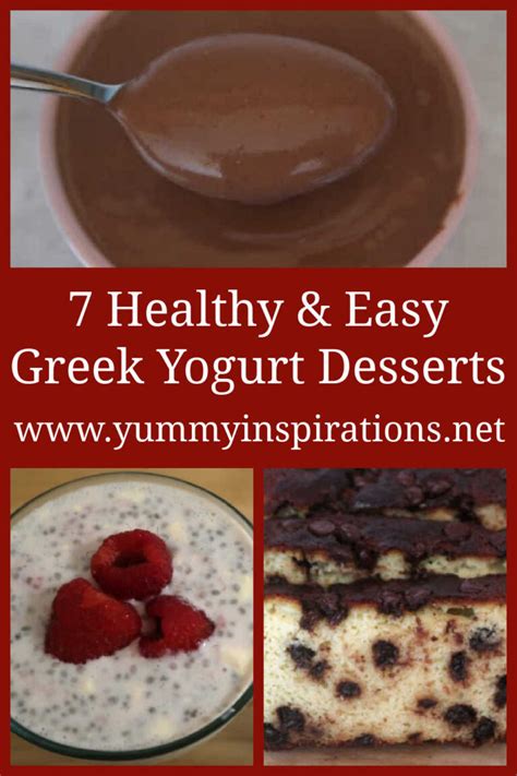 7 Greek Yogurt Dessert Recipes Healthy Pudding Desserts