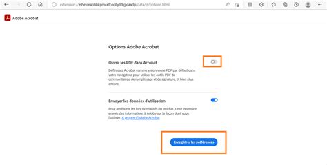 Activation De Lextension Adobe Acrobat Pour Microsoft Edge
