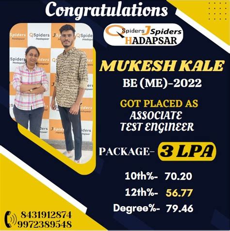 Placements Successful Qspiders Jspiders Pyspiders