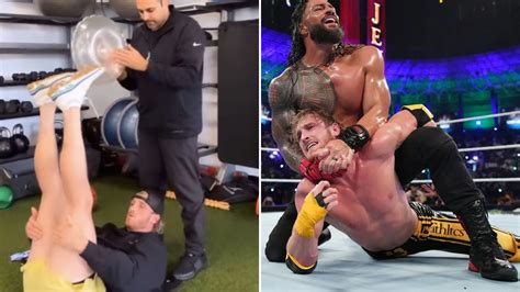 Logan Paul Already Back In Training Despite Wwe Star And Youtuber