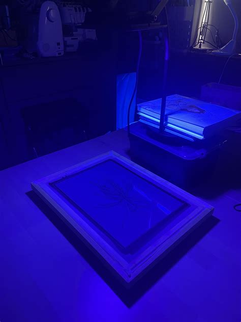 Diy Exposure Set Up R Screenprinting