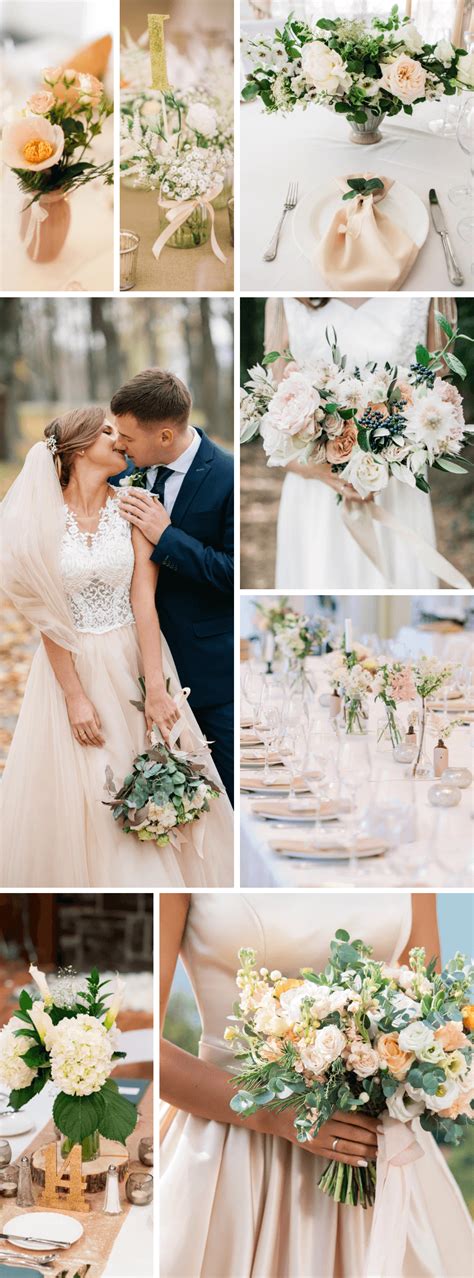 Pudrige Romantik 40 Inspirationen für eine Hochzeit in Blushtönen
