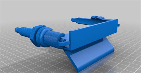 Spark Plug Card Holder By Kern Knight Download Free Stl Model
