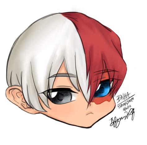 Fanart Bnha Todoroki Shōto Chibi Yaoi Worshippers Amino