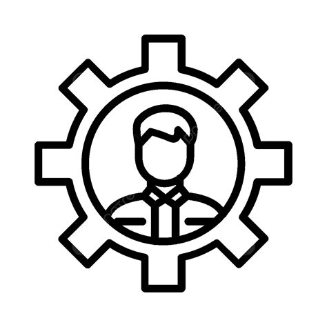 프로필 라인 아이콘 벡터 계정 프로필 환경 Png 일러스트 및 벡터 에 대한 무료 다운로드 Pngtree