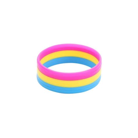 Ps Wholesale Wholesale Pansexual Pride Silicone Wristband Lgbtq Bracelets
