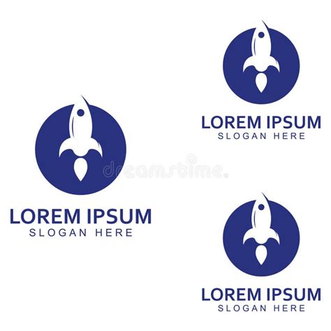 Rocket Logo And Symbol Design Vector Illustration Stock Vector