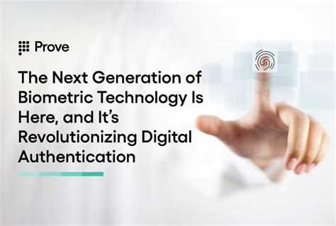 The Next Generation Of Biometric Technology Is Here And Its