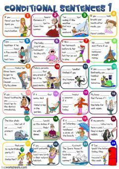 Conditional Sentences Type Worksheet Artofit