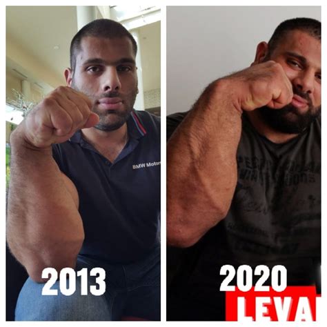 Levans Forearm Already Looking Juicy Before His Metamorphosis Into A