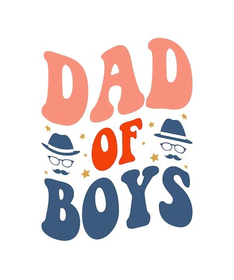 Conception De Svg De Citation De Papa Rétro Vecteur Premium