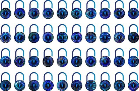 Modern Technology Lock Cybersecurity Icon Pack 27301357 Vector Art At Vecteezy