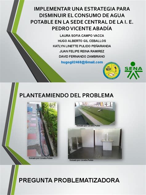 Estrategias Para Disminuir El Consumo De Agua Potable 2 Pdf